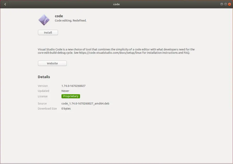 How to install Visual Studio Code on Ubuntu 18.04 - ImagineLinux