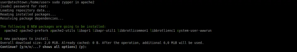 How to Install Apache and PHP on OpenSUSE 15.1 - ImagineLinux