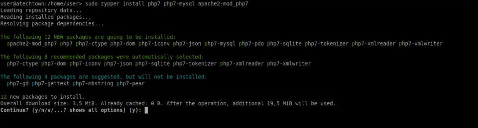 How to Install Apache and PHP on OpenSUSE 15.1 - ImagineLinux