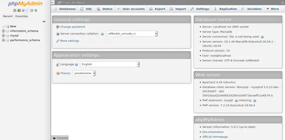 How to install the latest PHPMyAdmin on Ubuntu 18.04 - ImagineLinux