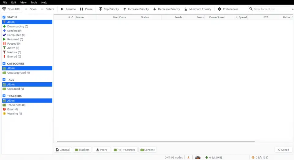 Applications for downloading torrents in Linux - ImagineLinux