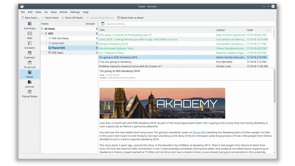 5 Best RSS Feed Readers Apps for Linux - ImagineLinux