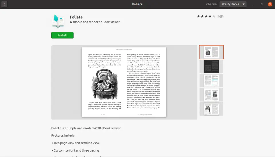 How to Install Foliate ePub Reader on Ubuntu 20.04 - ImagineLinux