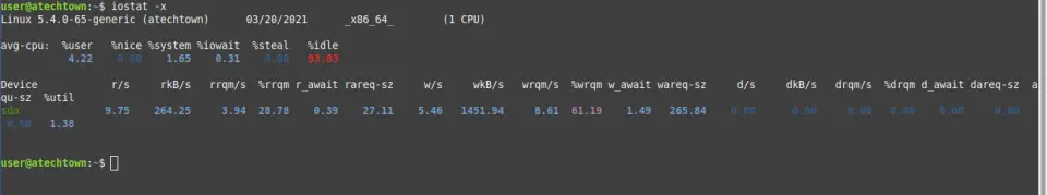How to use iostat command in Linux explained with examples - ImagineLinux