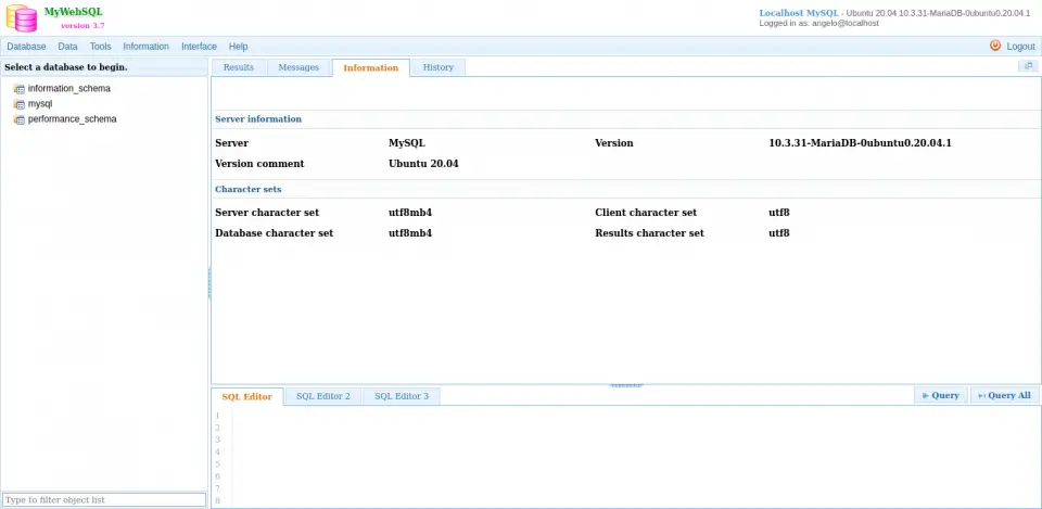 How to install MyWebSQL - Web interface to manage databases on Ubuntu ...