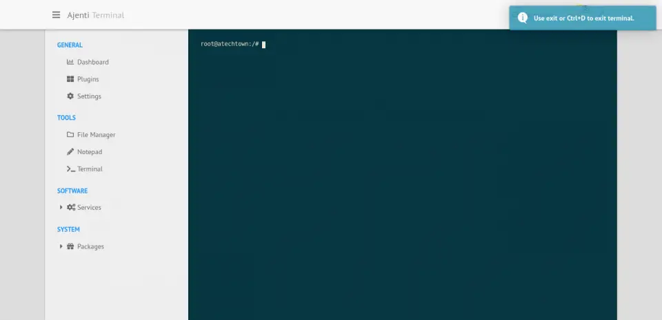 How to Install Ajenti Control Panel on Ubuntu 20.04 / Debian 11 ...