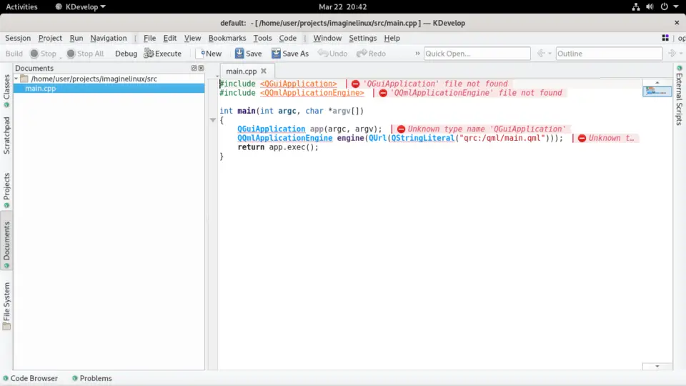 Learn To Install Kdevelop The Plasma Ide On Linux Imaginelinux 