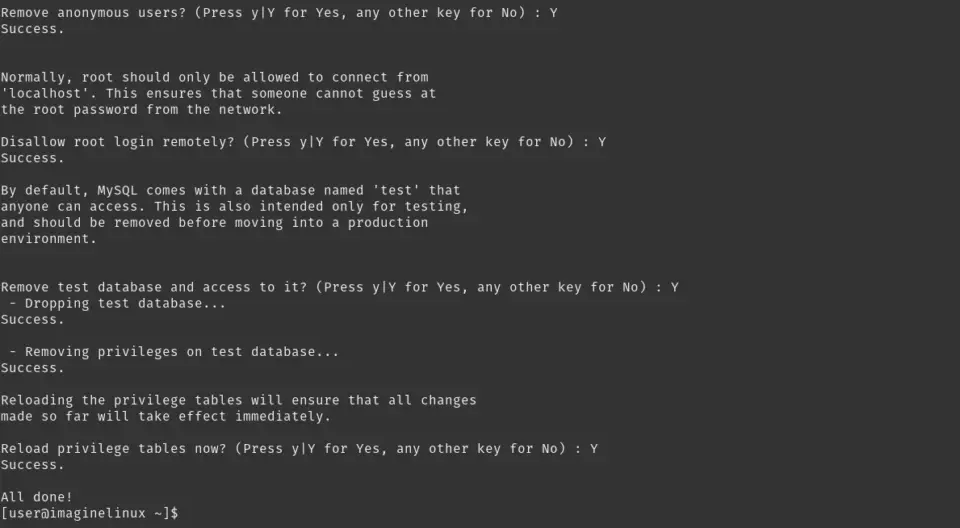 How to install MySQL on Alma Linux 9 - ImagineLinux